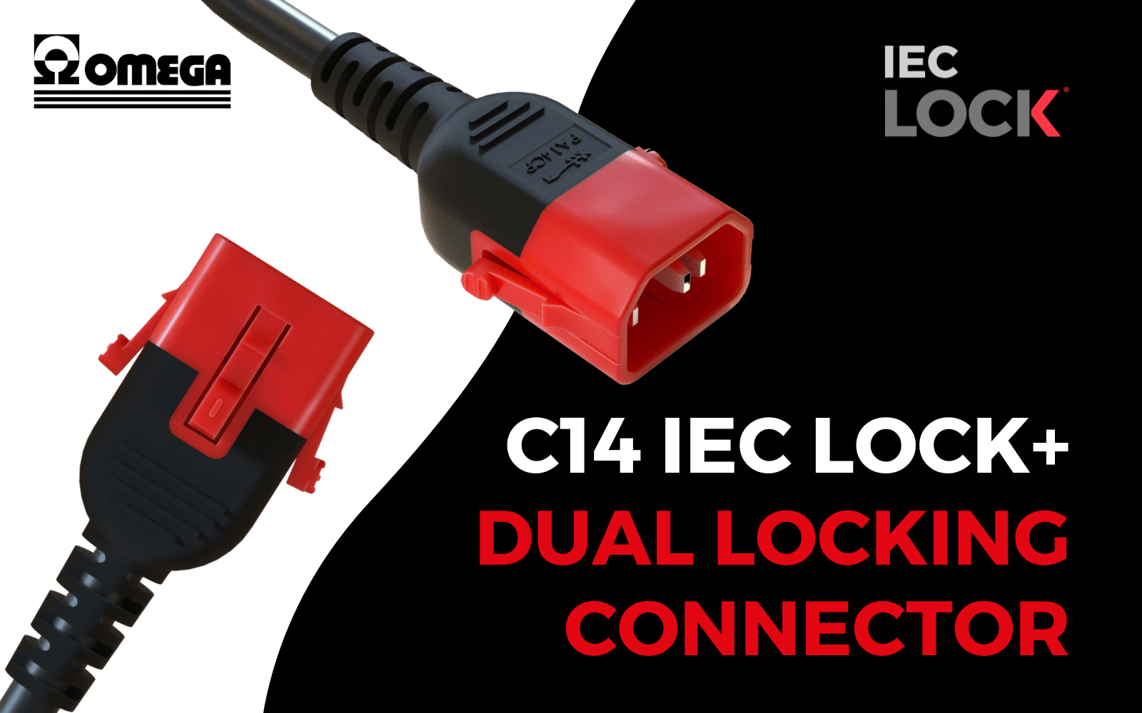 IEC LOCK C14 con doppio blocco | Omega Fusibili